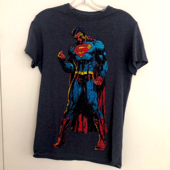 D. C. Comics | Shirts | Superman Gray S Tee Shirt | Poshmark